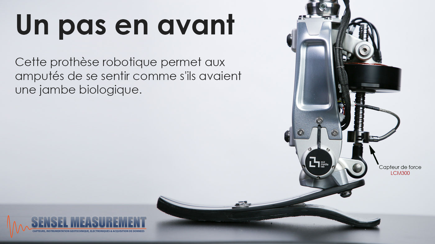 Utilisation des capteurs de force série LCM300 pour le développement de ...